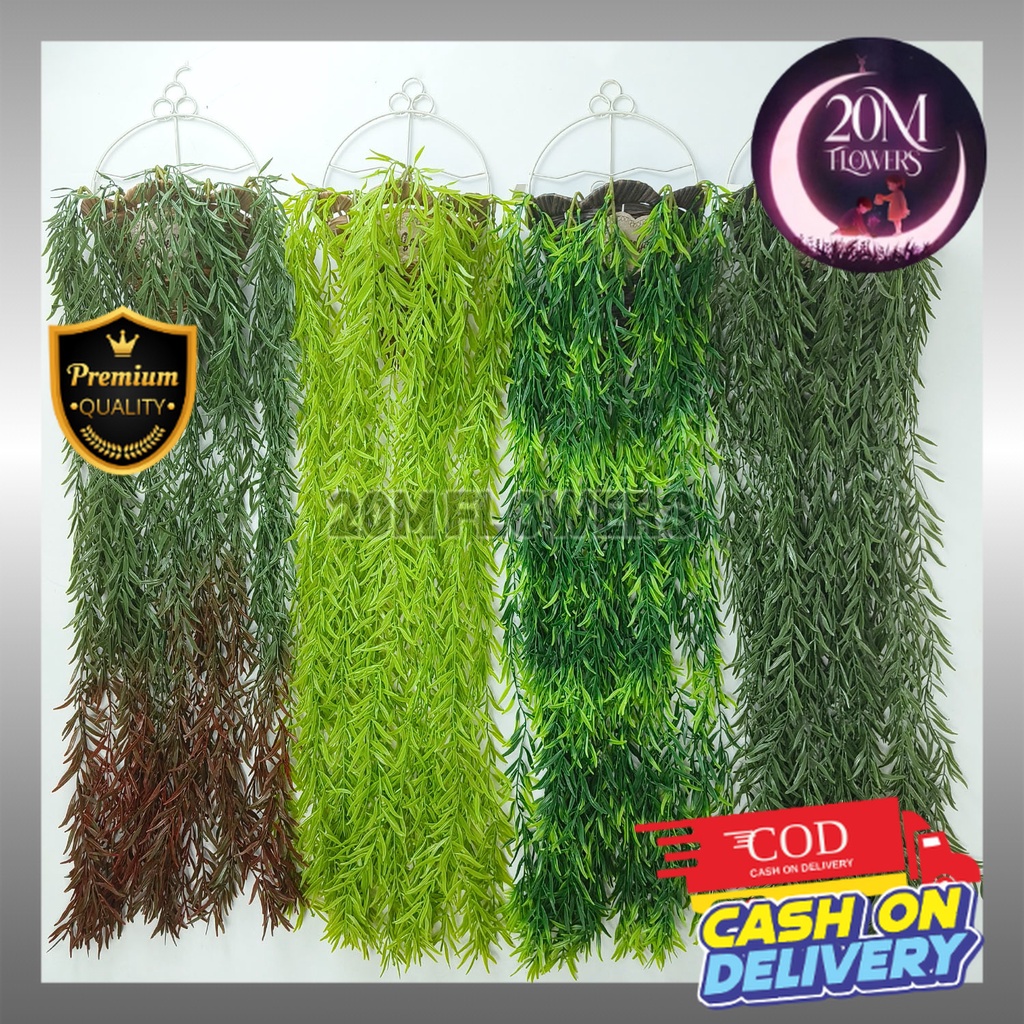 Jual RAMBAT JUNTAI WILLOW BAMBU ARTIFICIAL DAUN BAMBOO GANTUNG ...