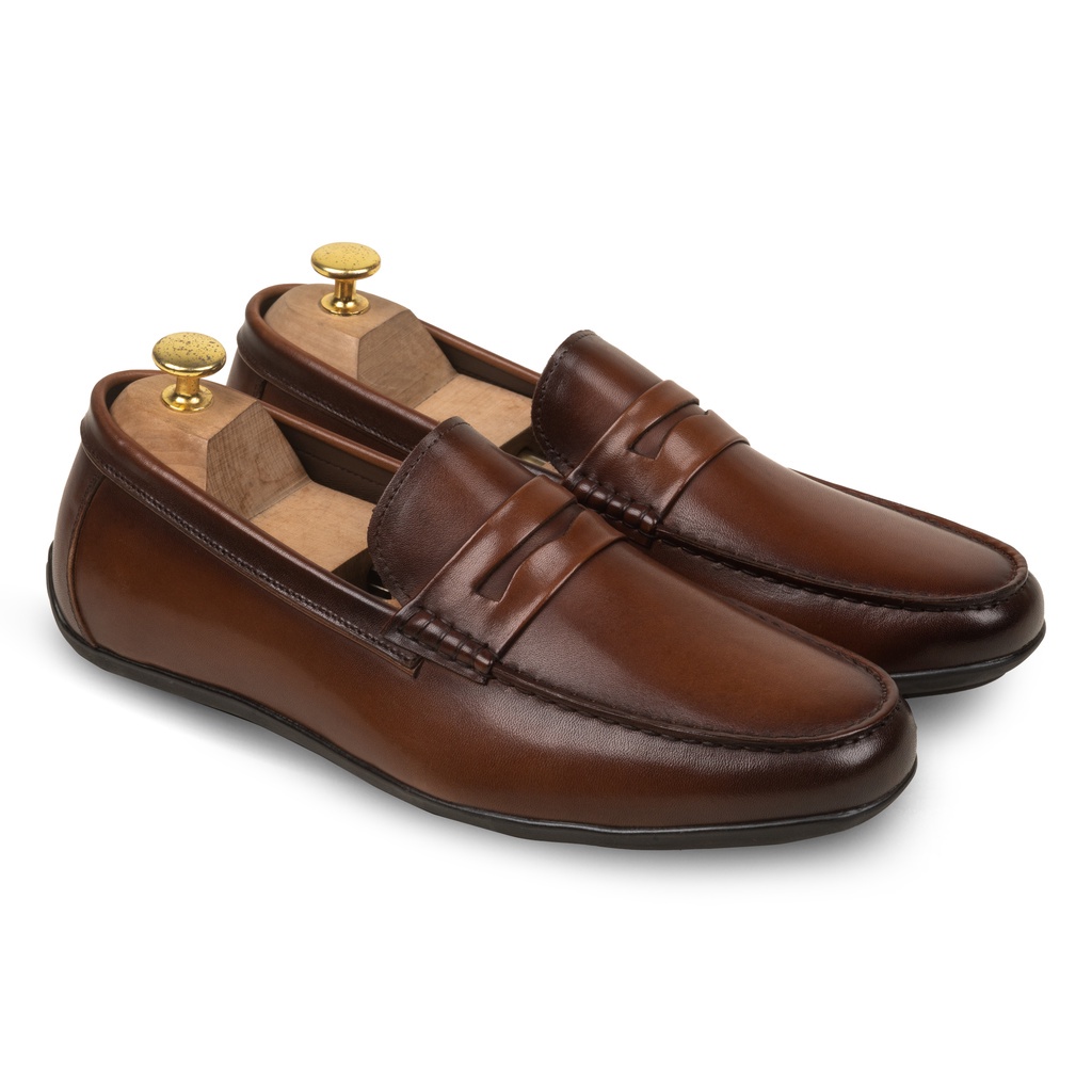 Jual Mocc Penny Brown - Nappa Milano - Sepatu Pria | Shopee Indonesia