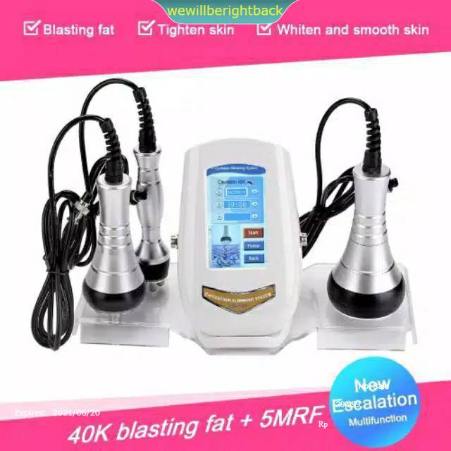 Jual rf polar 40k cavitation burn fat bakar lemak Ultrasonic Mini rf ...