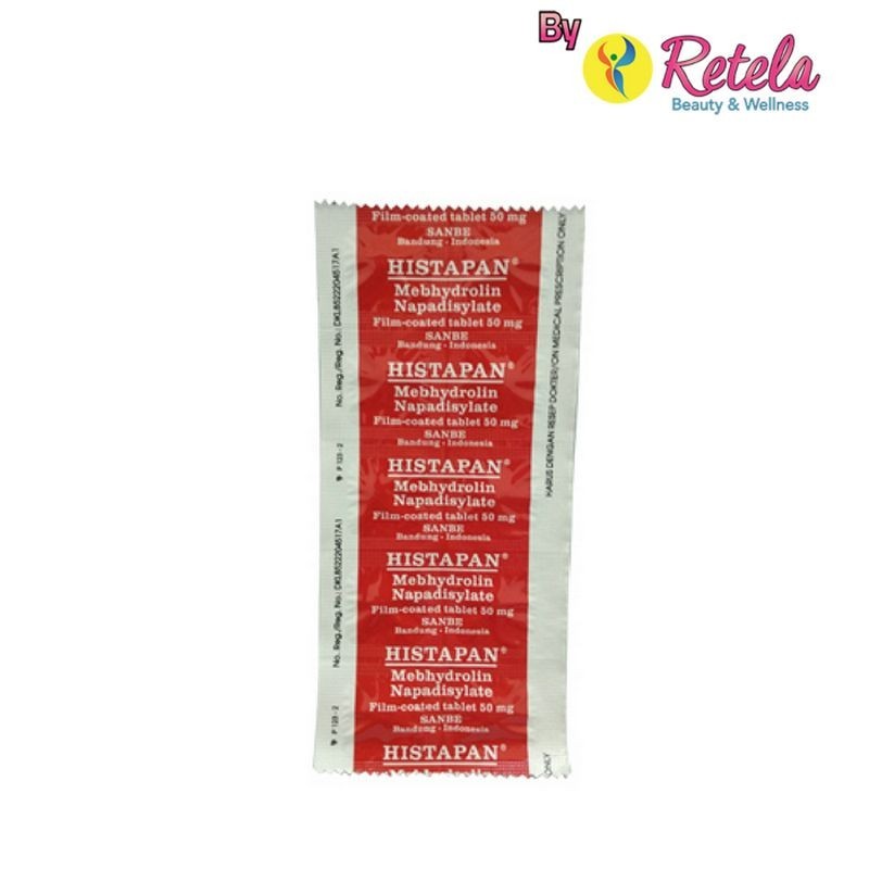 Jual HISTAPAN 50MG FCT 1 BLISTER 10 TABLET | Shopee Indonesia