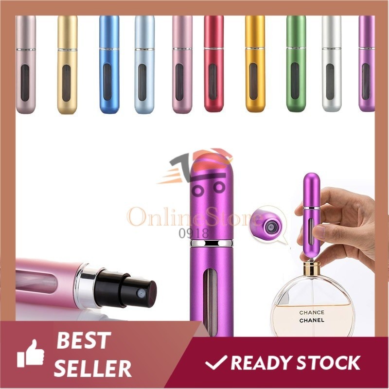 Jual OS -J306- Botol Parfum Isi Ulang - Botol Parfum Travel Spray 5ml - Botol Parfum Refill 5ml ...
