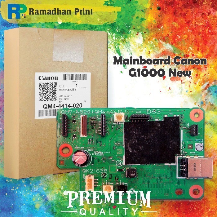 Jual Board Mainboard Printer Canon G1000 G 1000 Part Nomer QM7-4620 ...