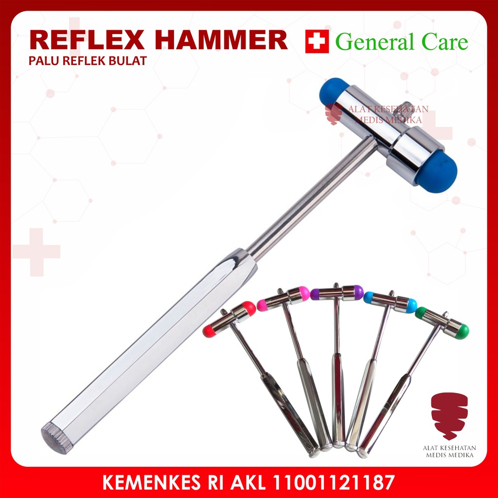 Jual Reflek Percussion Hammer Bulat Buck Palu Kapsul Reflex Neurogical ...
