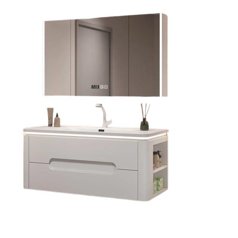 Jual Double Washbasin Cabinet Luxury Bathroom Floor Sinks Column Wc ...