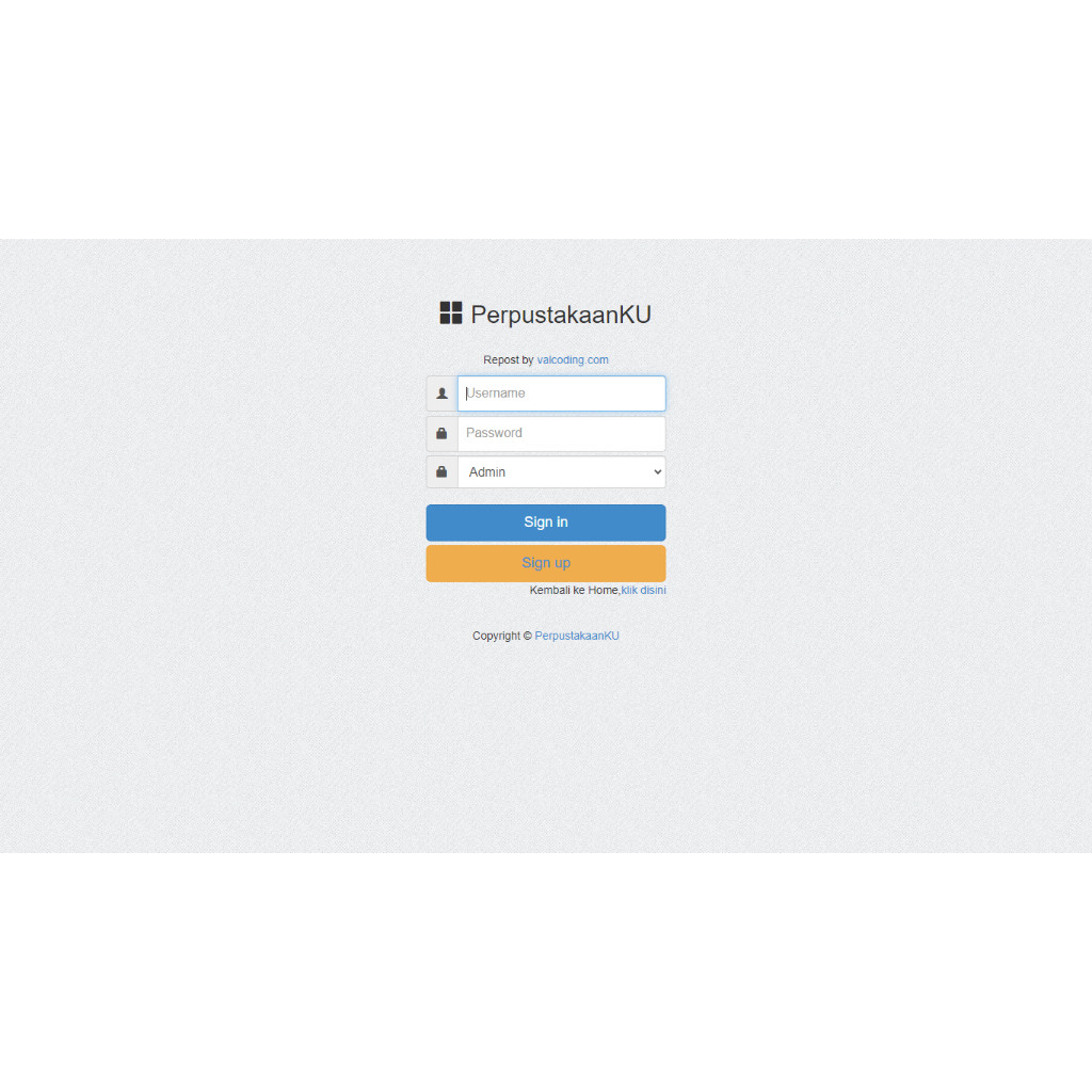 Jual Aplikasi Perpustakaan Sekolah Berbasis Web (PHP) | Shopee Indonesia