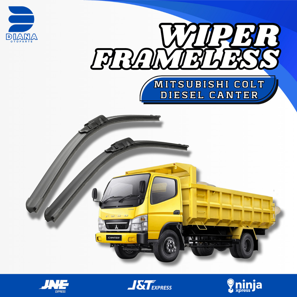 Jual Wiper Mobil Frameless Mitsubishi Truk Colt Diesel Canter Frameless ...