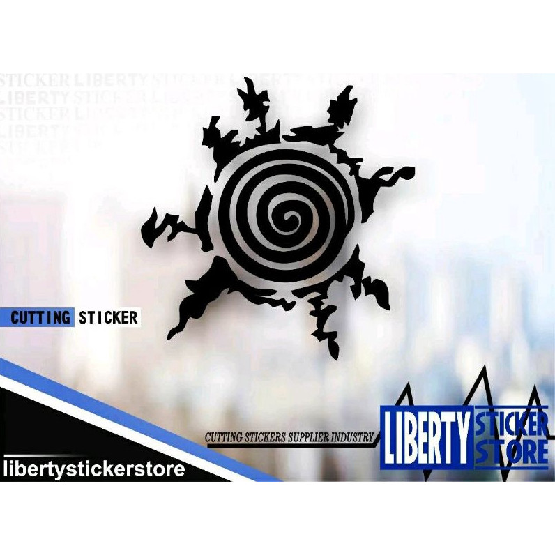 Jual Cutting Stiker Naruto Segel | Stiker Kyubi | Sticker Kyubi ...