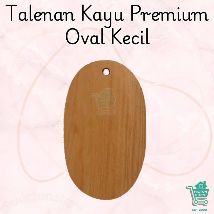 Jual BUNTON Talenan Bulat Premium Oval Kecil Talenan Kayu Pinus Food ...