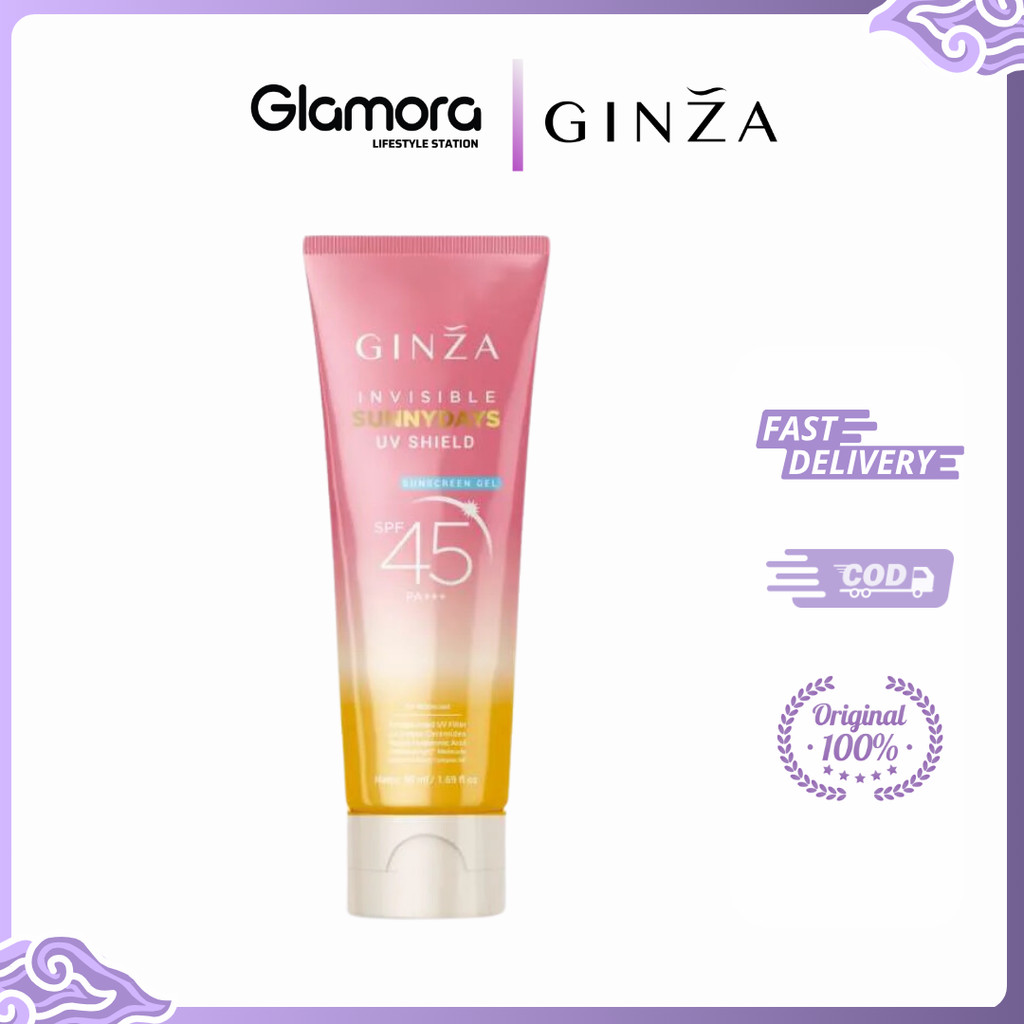 Jual GINZA UV Sunscreen Gel SPF 45 30ml (TANYAKAN DULU KETERSEDIAAN ...
