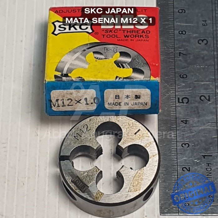 Jual Mata Senai SKC JAPAN M12 x 1 Snai Snay Snei M12x1 Dies Drat Baut Made in Japan | Shopee ...