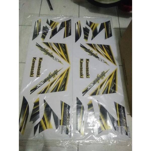 Jual Ori Striping stiker list Ninja ss 2013 kuning original | Shopee ...