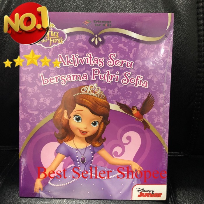 Jual Buku Sofia The First Aktivitas Seru Bersama Putri Sofia Toy FAZ Store | Shopee Indonesia