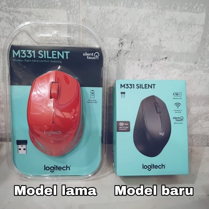 Jual LOGITECH WIRELESS MOUSE M331 SILENT / MOUSE WIRELESS M 331 SILENT ...