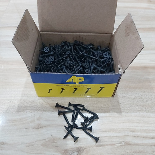 Jual Sekrup Gypsum Baja / Baut Skrup Kayu / Drywall Screw / Skrup Hitam ...