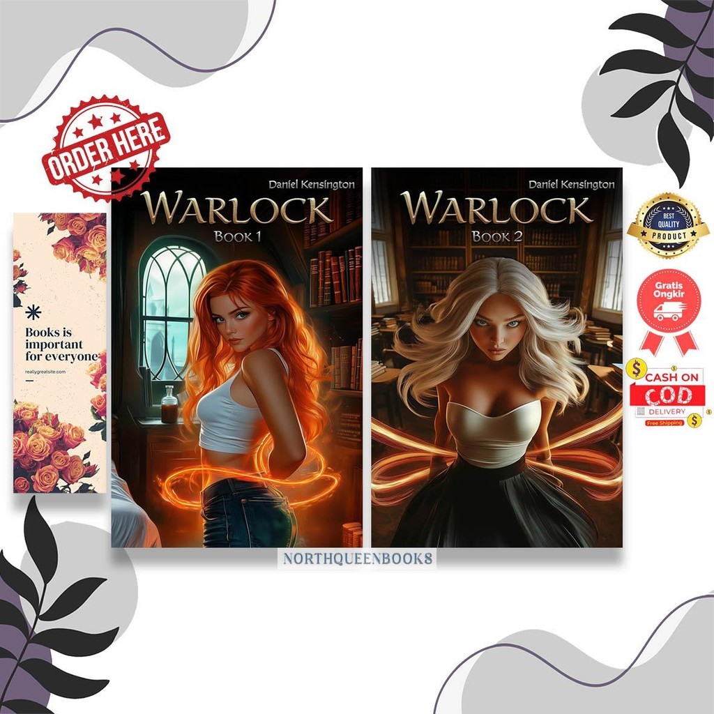 Jual Warlock (2 book series) by Daniel Kensington (English) | Shopee ...