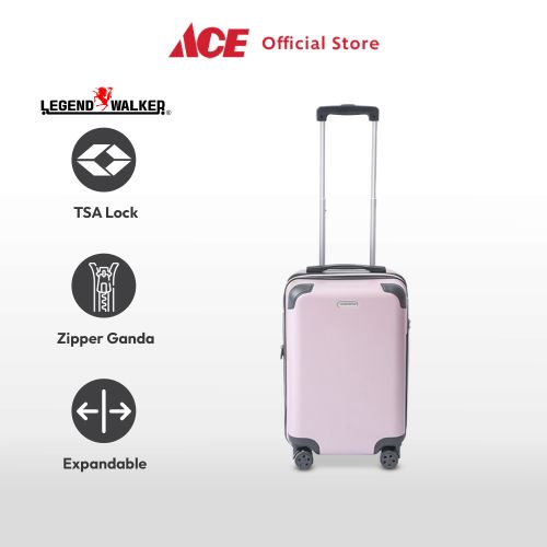Jual Ace Legend Walker 20 inci Earth Sunset Koper Pc & Abs Tsa Lock - Pink Hardcase Luggage ...