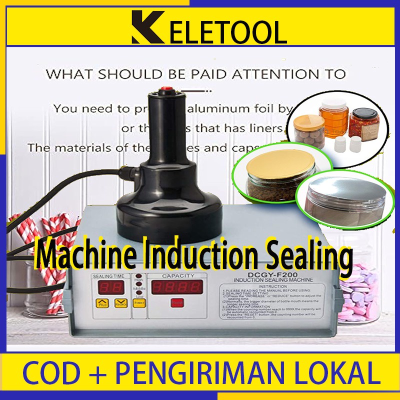 Jual F200 Mesin Segel Induksi Almunium Foil Induction Alat Segel Botol ...