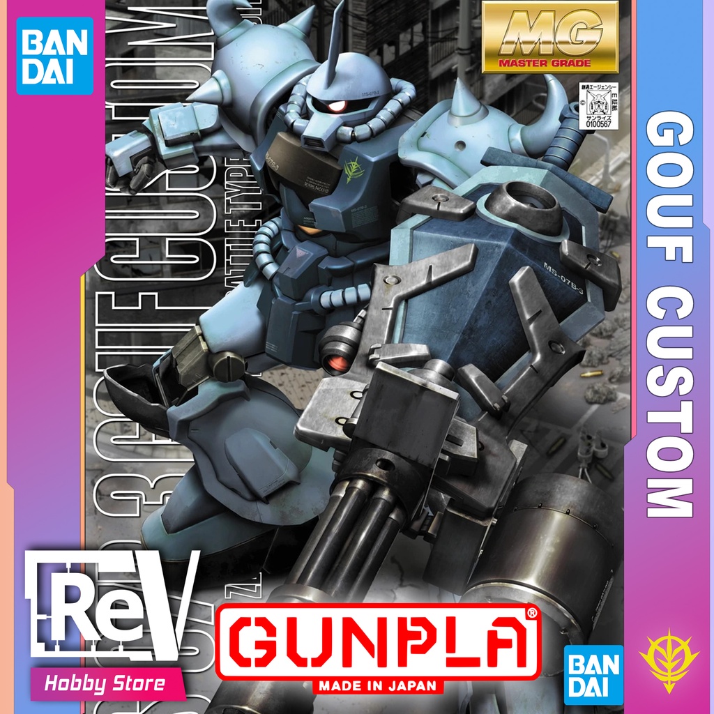 Jual MG GOUF CUSTOM GUNDAM BANDAI MASTER GRADE 1/100 | Shopee Indonesia