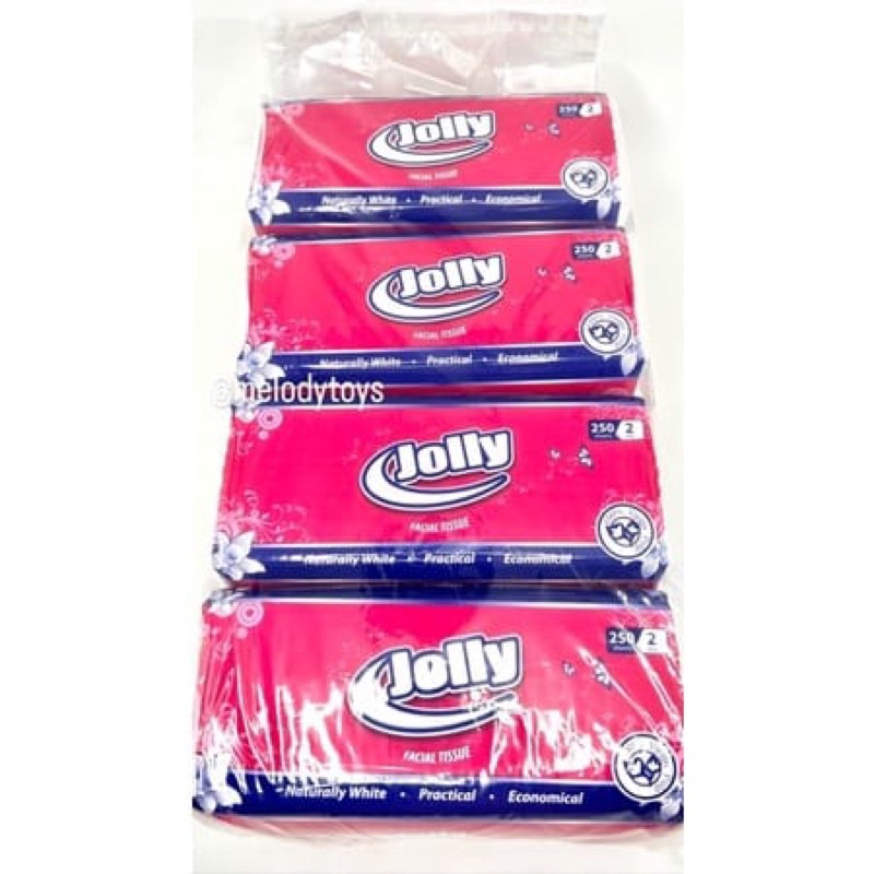 Jual [ PAKET ISI 4 ] TISU TISSUE JOLLY 250 SHEET 2ply PROMO GROSIR ...