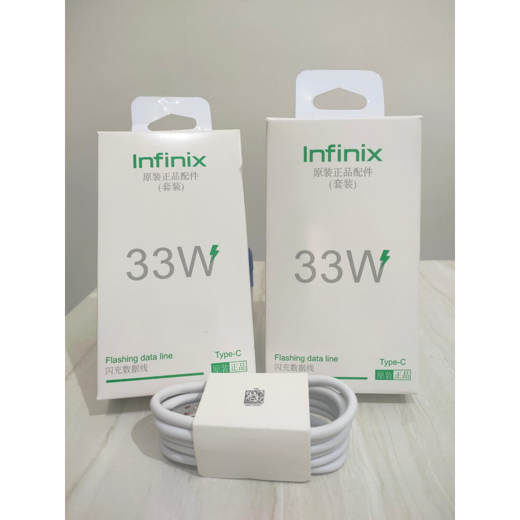 Jual (Bergaransi) Kabel Data INFINIX 33W Support Fast Charging Type-C ...