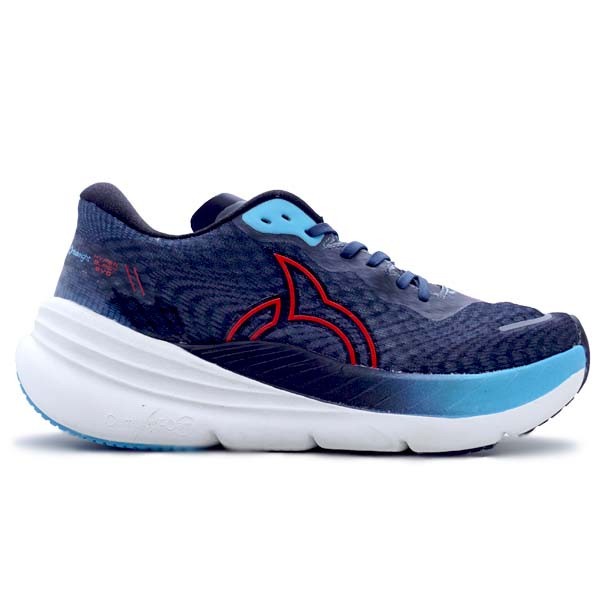 Jual Sepatu Running Ortuseight Hyperblast Evo Original - Black/Cyan/Red ...