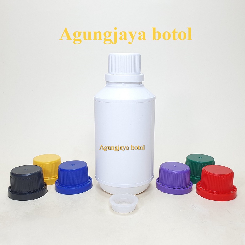 Jual Botol Oli Rem 300 ml Putih Hdpe / Botol Hdpe / Botol Oli Rem ...