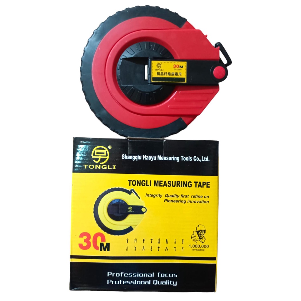 Jual Meteran Roll 30M Measuring Tape Meteran Kain Bulat Roll PVC 30 ...