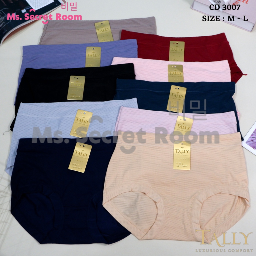 Jual TALLY CD CELANA DALAM SEAMLESS PORI 3007 | SIZE M - L | ADA JAHITAN | Shopee Indonesia