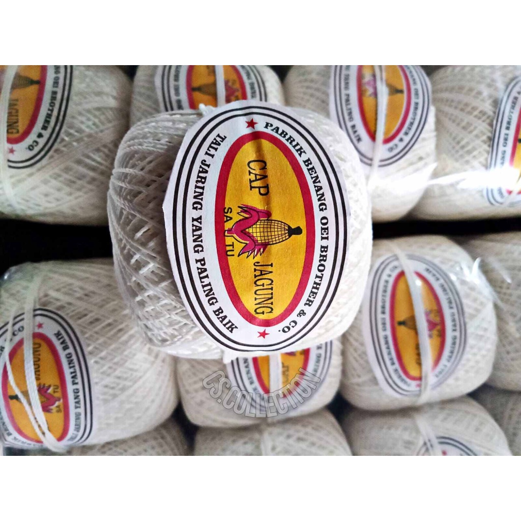 Jual Benang rami/benang kasur/tali benang bangunan serbaguna per roll ...