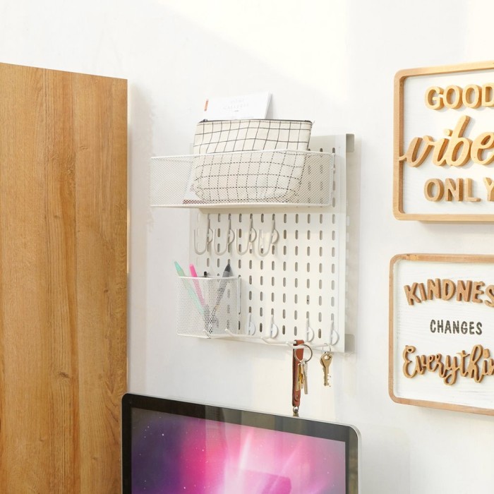 Jual Informa Set Organizer Dinding pegboard rak dinding gantung Hanging ...