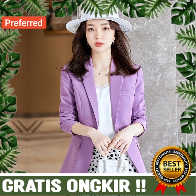 Jual Blazer Wanita Korean Style Jas Wanita Kekinian// JAS FORMAL BLAZER ...