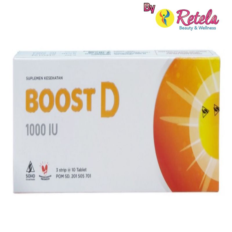 Jual BOOST D 1000 IU 1 BOX 3 STRIP | Shopee Indonesia