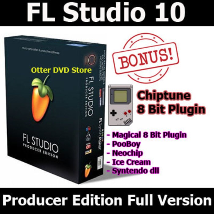Jual FL Studio 10 Producer Edition Full Version Bonus Chiptune 8 Bit Plugin | Shopee Indonesia