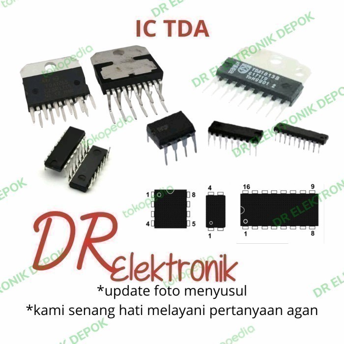 Jual IC TDA2040 - TDA 2040 Transistor Integrated Circuit Power Audio ...