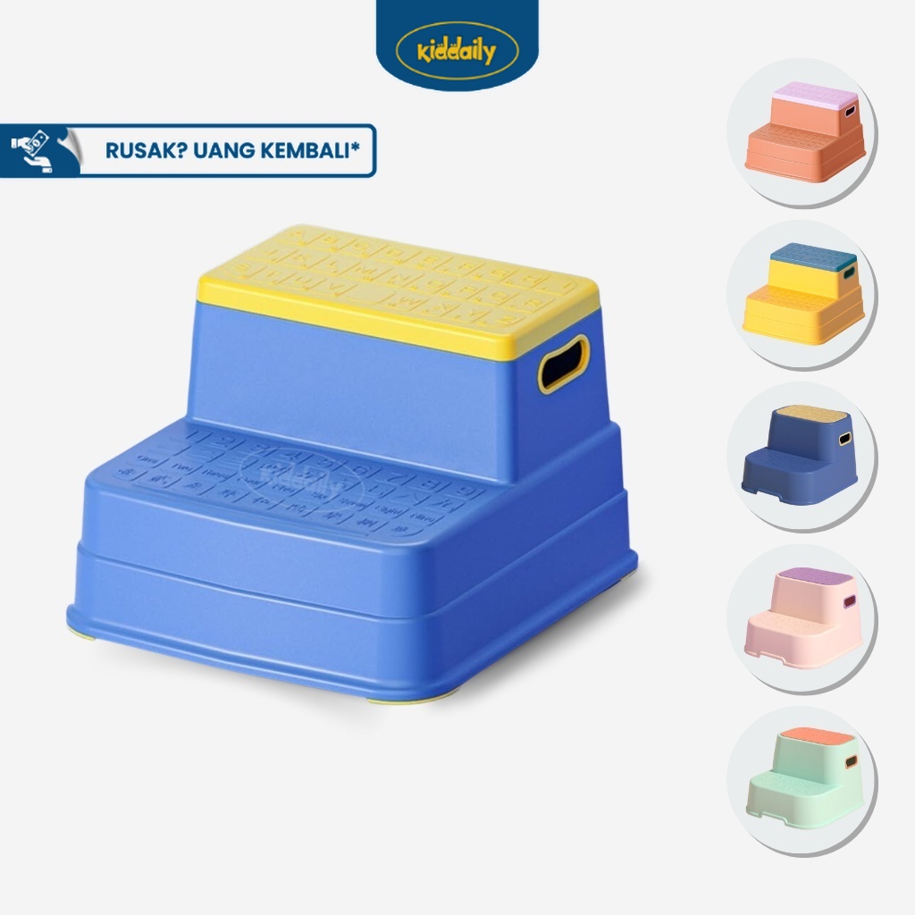 Jual ZENDAILY Tangga Bangku Toilet Step Stool Footstool Tangga Anak ...