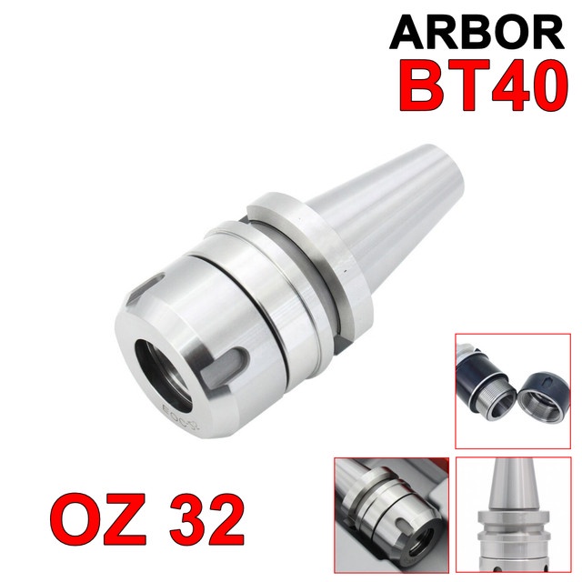 Jual Arbor BT40 OZ 32 100 Collet Chuck BT 40 OZ32 Milling Tool CNC ...