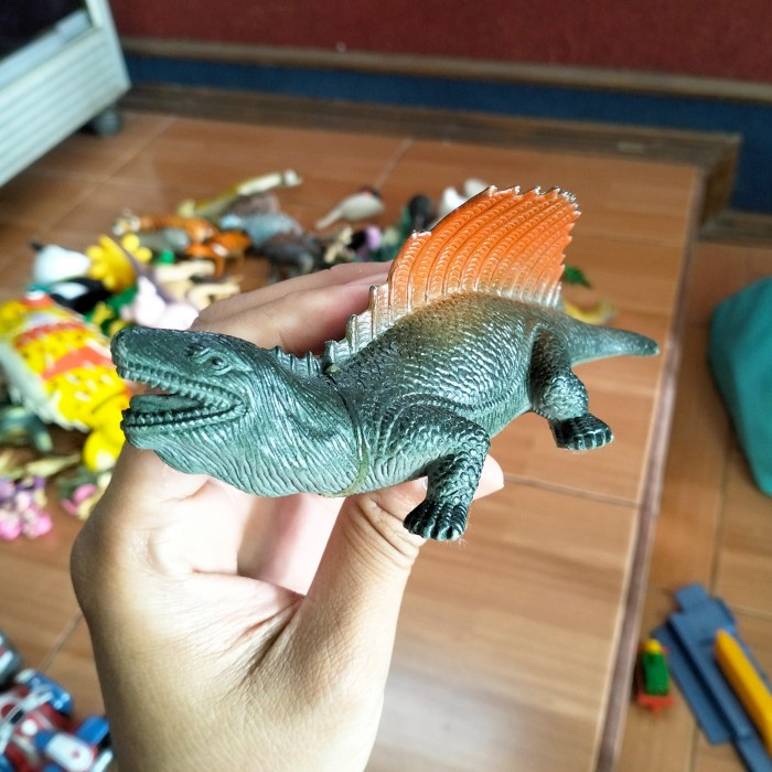 Jual Jurassic World Dimetrodon - Figure Binatang Dinosaurus Miniatur ...