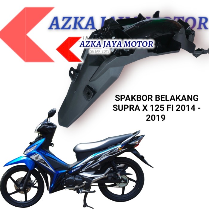 Jual ( ECERAN ) FULL BODY SUPRA X 125 FI 2014 - 2019 HITAM GLOSSY SUPRA ...
