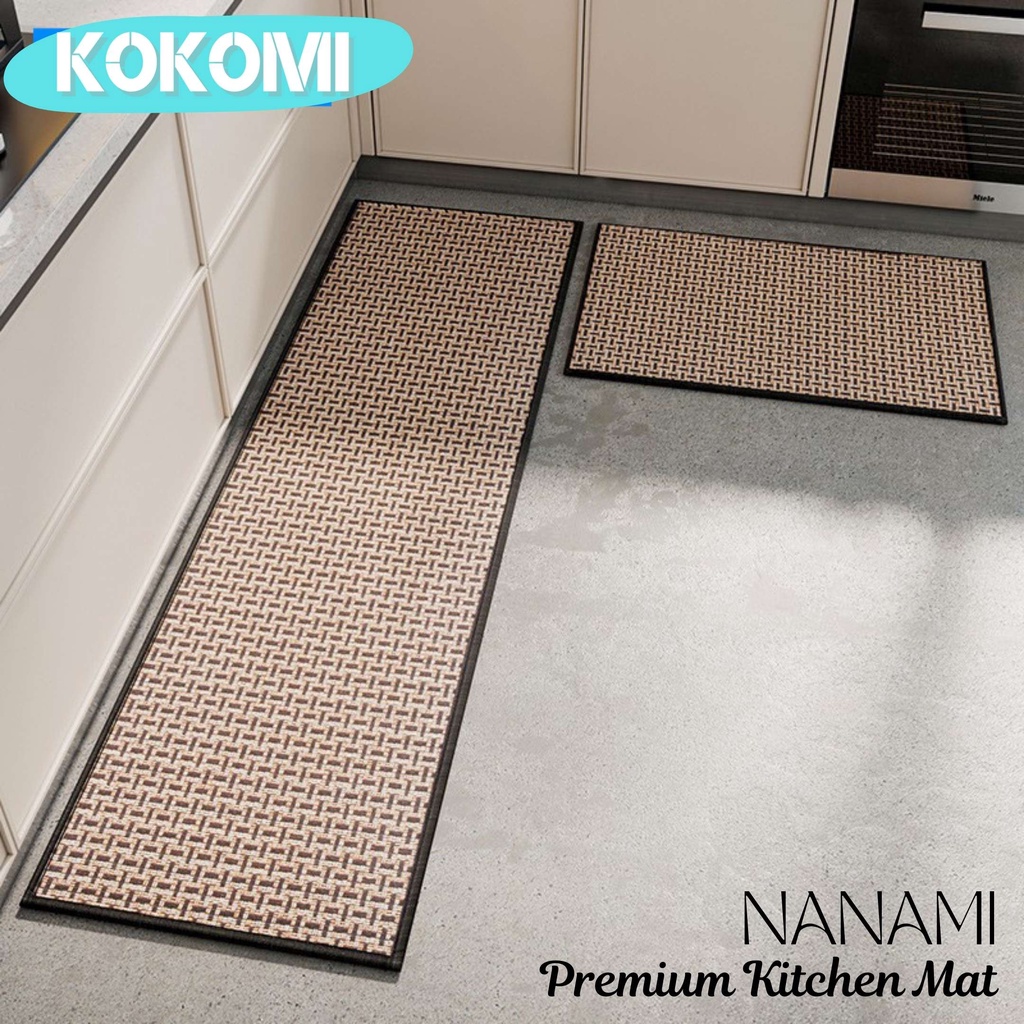 Jual KOKOMI Keset Dapur NANAMI Keset Dapur Panjang Premium Kitchen Mat ...