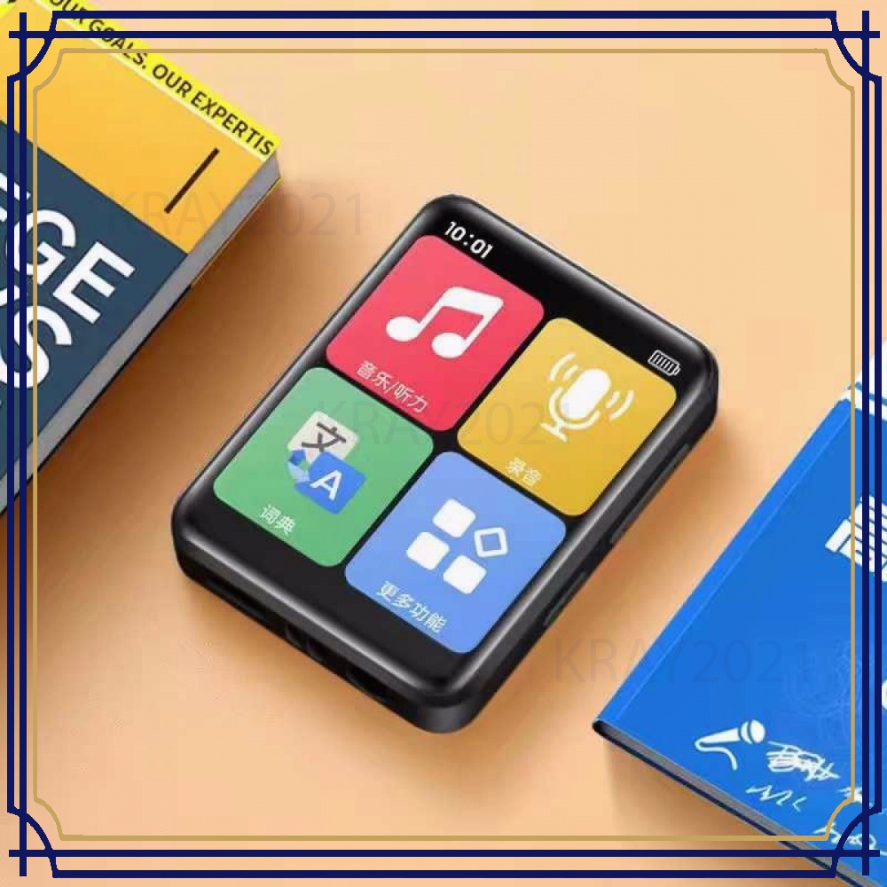 Jual MP3 Digital Audio Player Bluetooth 5.0 HiFi Touchscreen 300mAh ...