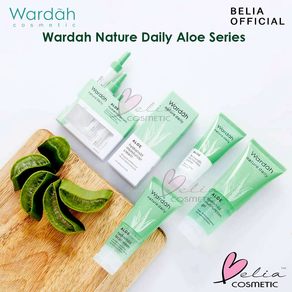 Jual WARDAH NATURE DAILY ALOE HYDRAMILD | ESSENCE TONER | MULTI GEL ...