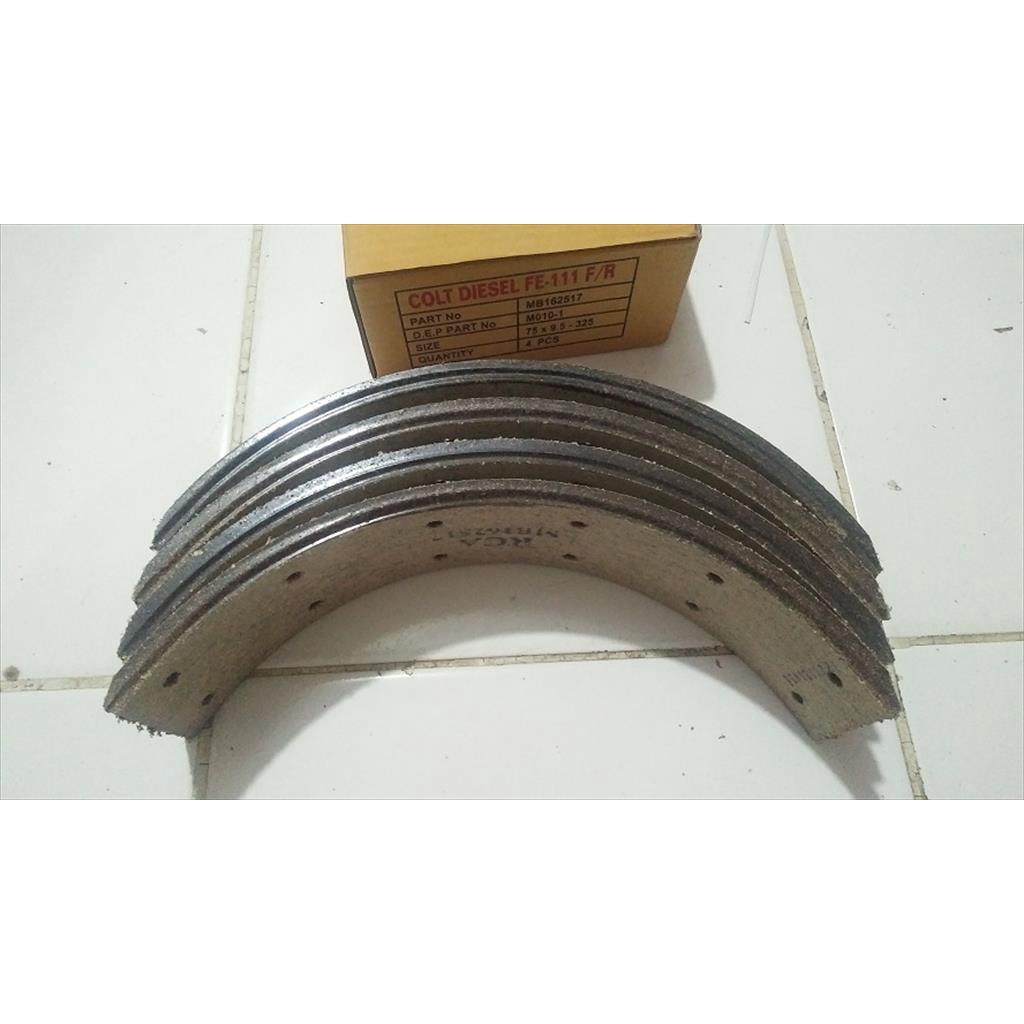 Jual Kampas Rem Lining Brake PS100 Canter PS110 Double RCA Set Paku ...