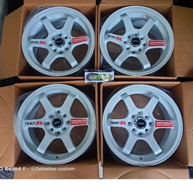Jual [PROMO!!] Velg racing volk rays te37 R 15 | Shopee Indonesia