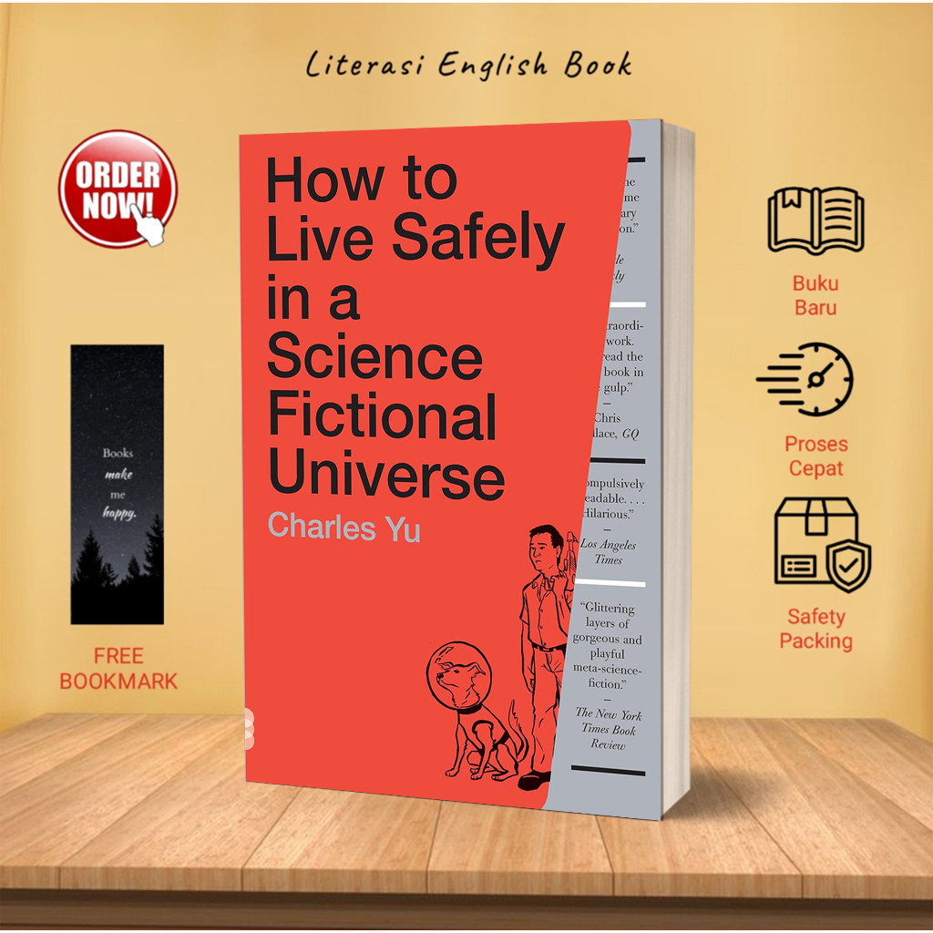 Jual How to Live Safely in a Science Fictional Universe by Charles Yu ...