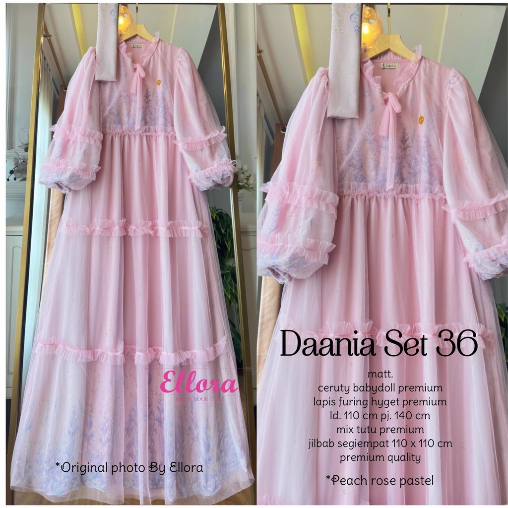 Jual 2401 DAANIA SET 36 by ELLoRa // ONESTUFF | Shopee Indonesia