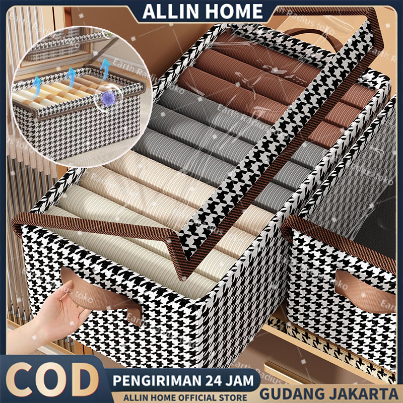 Jual terbuka storage box Lipat kotak penyimpanan baju tahan air box ...
