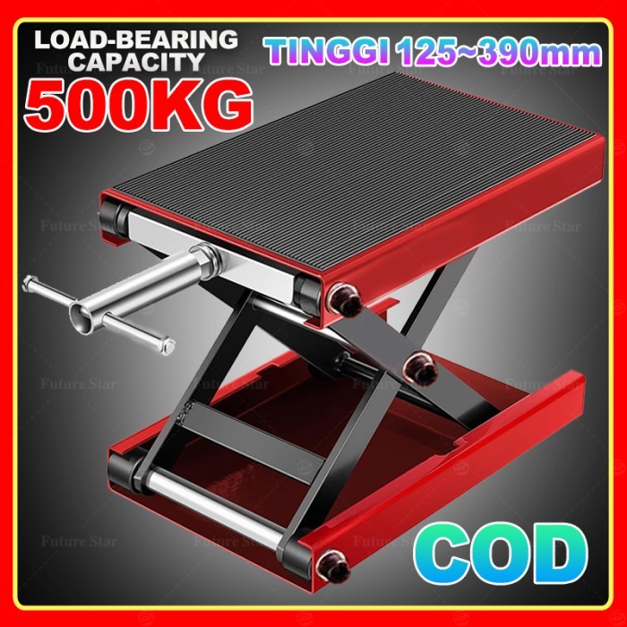 Jual Dongkrak Meja Motorcycle Gunting Tipe 500KG/Jack Hoist Stand ...