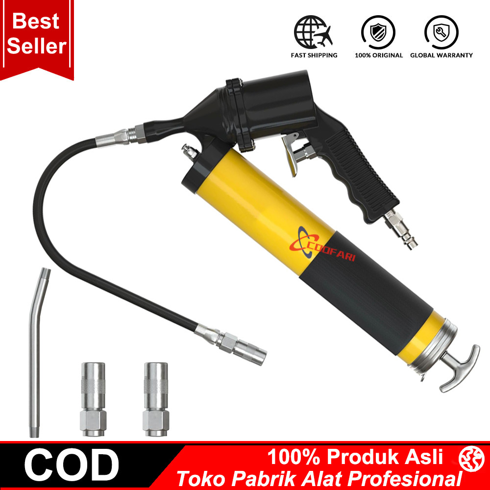 Jual Air Grease Gun 500CC Pompa Oli Gemuk Minyak Kental Tenaga Angin ...