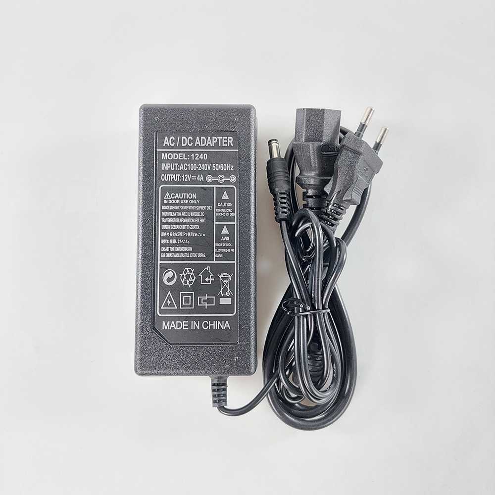 Jual Adaptor Power Supply Converter AC to DC 12V 4A / Adaptor Daya LED ...