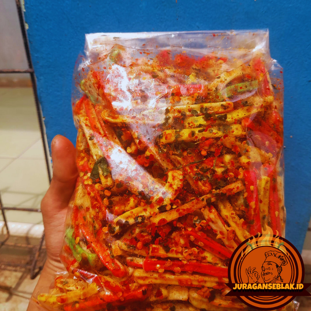 Jual Seblak as beton Cikruh 500Gram Pedas Daun jeruk Viral jaat jadul ...